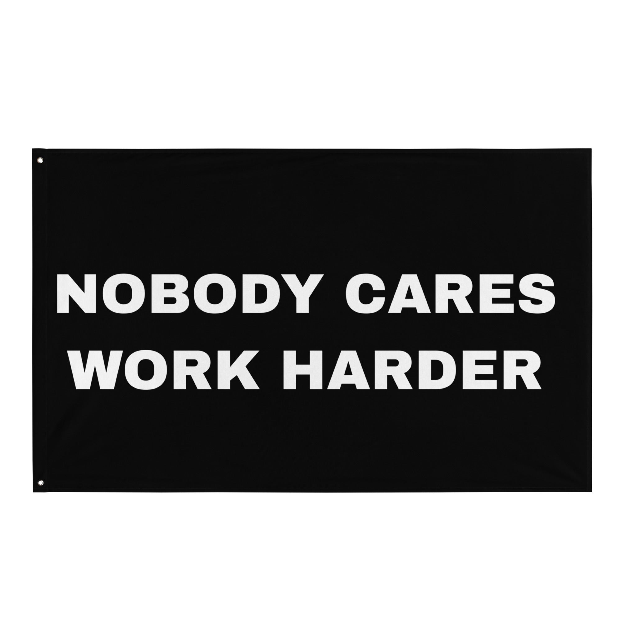 Work Harder 3'x5' Flag – Stealth Supply Co.
